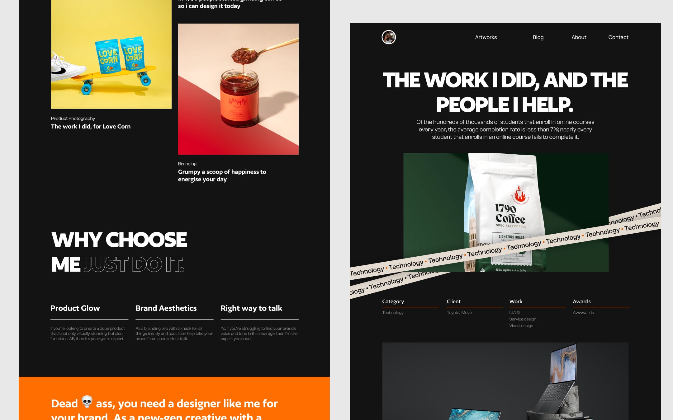 Boston - Portfolio Webflow Template | Wedoflow